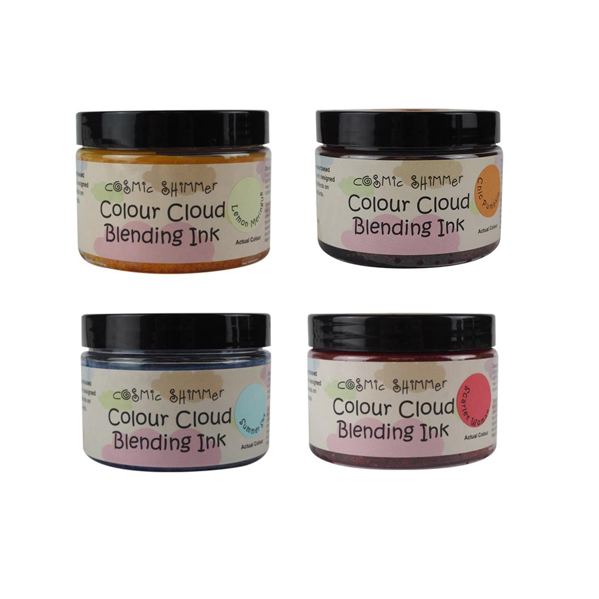 Cosmic Shimmer Colour Cloud Blending Inks - set of 4 - Set B | HobbyMaker