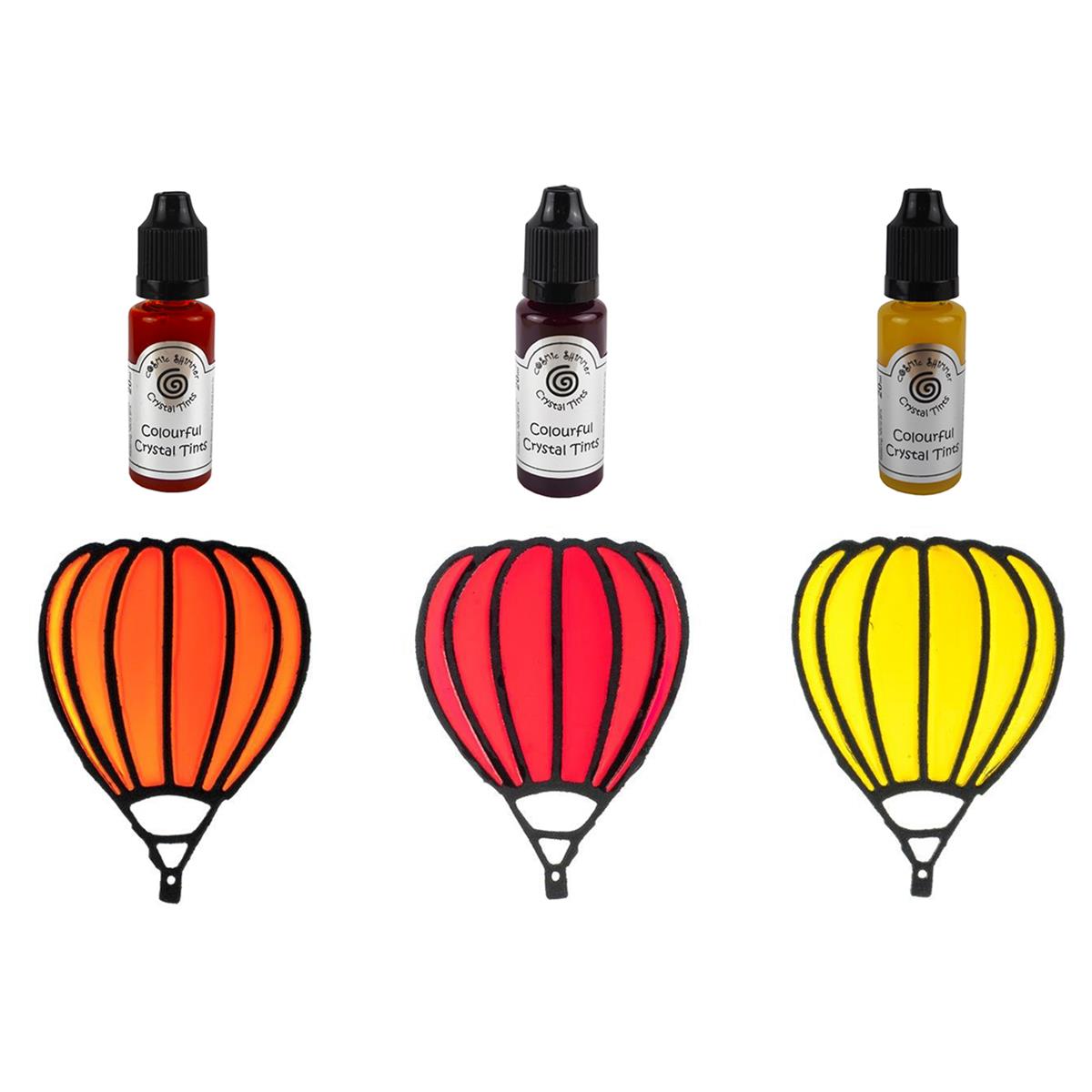 Cosmic Shimmer Colourful Crystal Tints - Set 2 | HobbyMaker