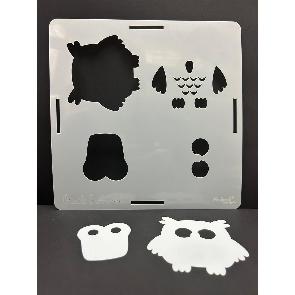 Oracle Owl Rotation Stencil | HobbyMaker