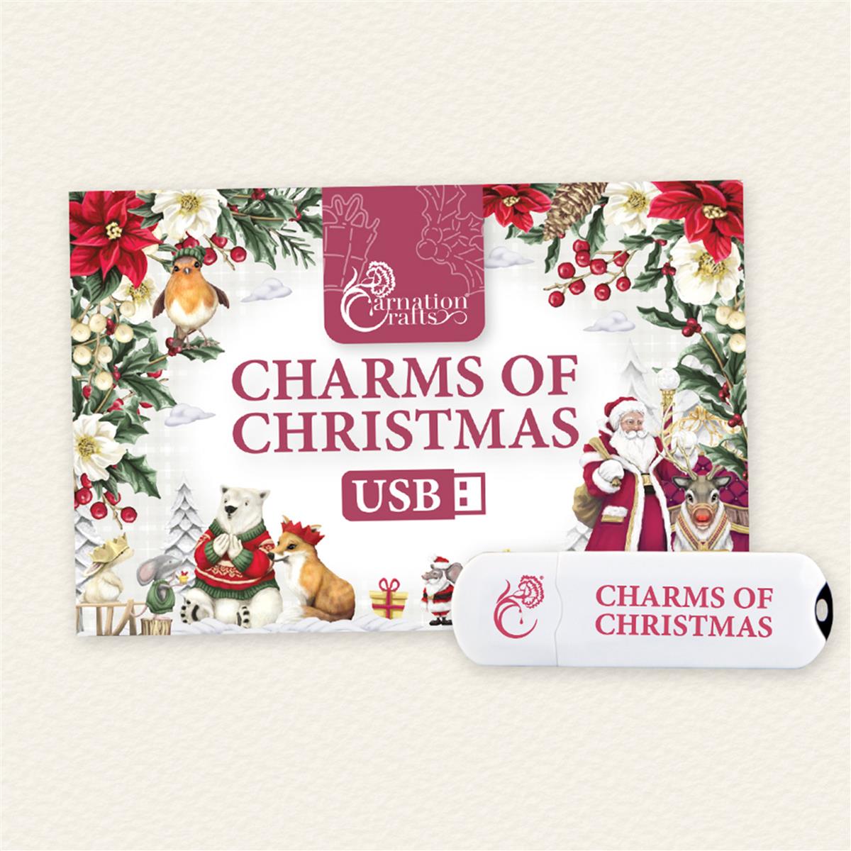 Carnation Crafts Charms Of Christmas USB | HobbyMaker
