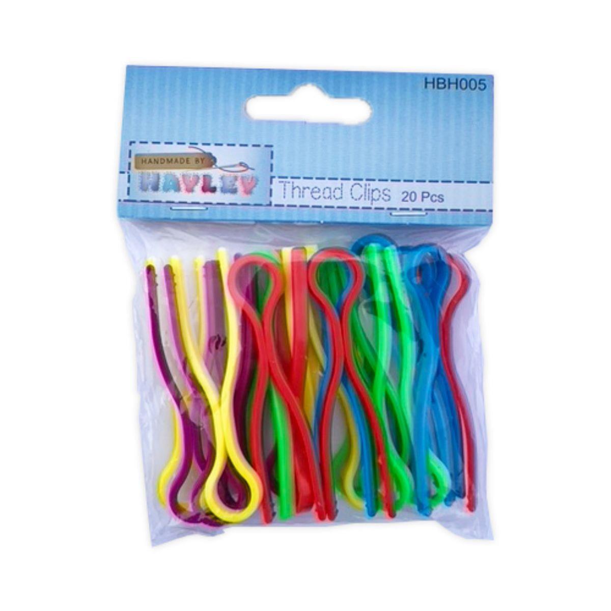 Handmade by Hayley - Handy Thread Clips x 20 | SewingStreet