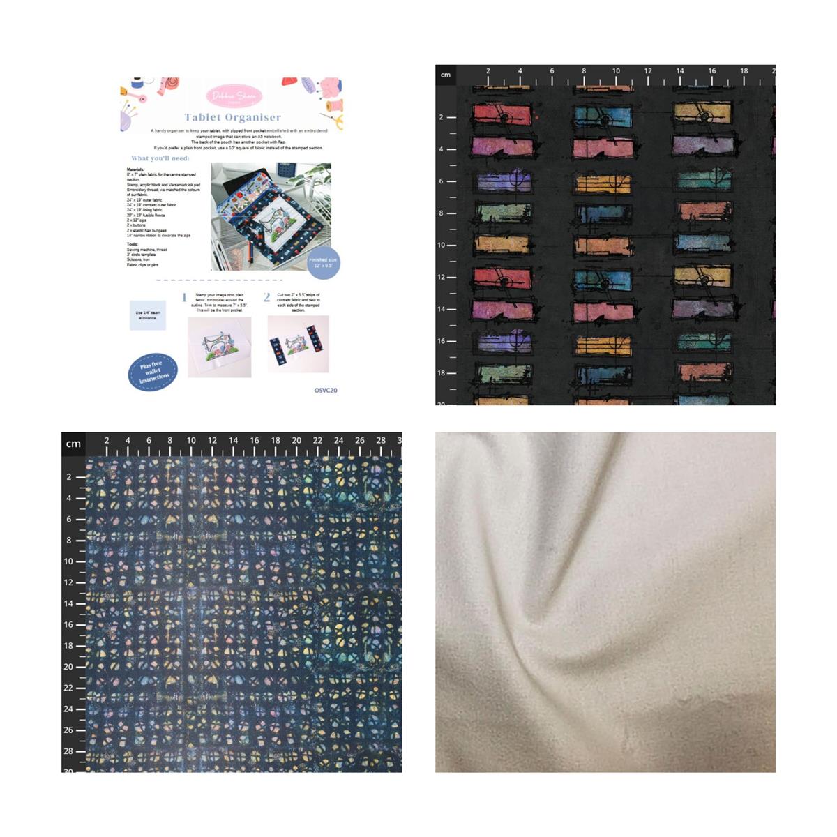 Debbie Shore Seth Apter Tablet Keeper & Wallet Kit: Instructions ...