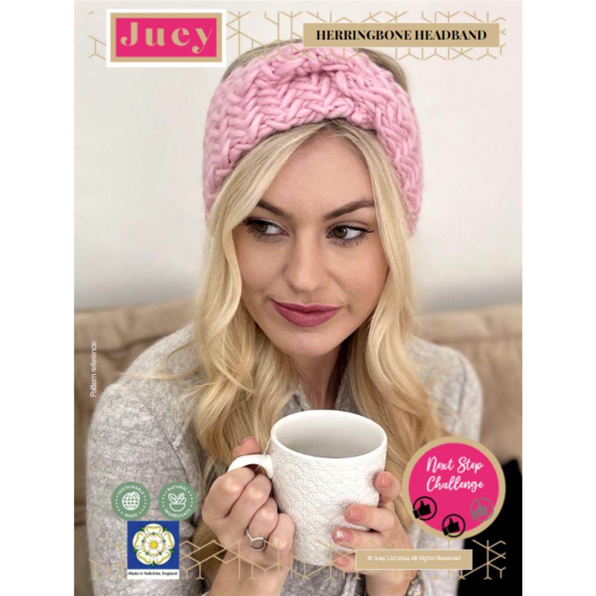 Juey Jumbo Herringbone Headband Pattern | SewingStreet