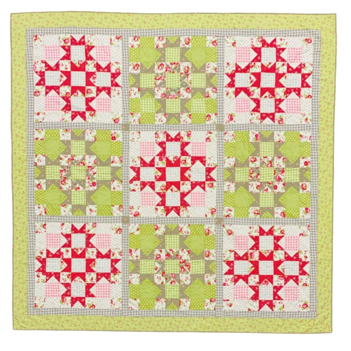 Cottage Core Quilt Kit 217 x 217cm | SewingStreet