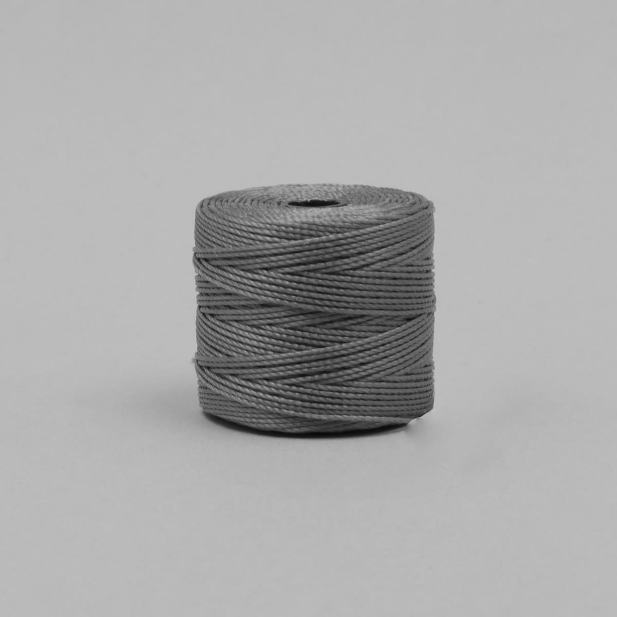 70m Grey Nylon Cord Approx 0.4mm | JewelleryMaker