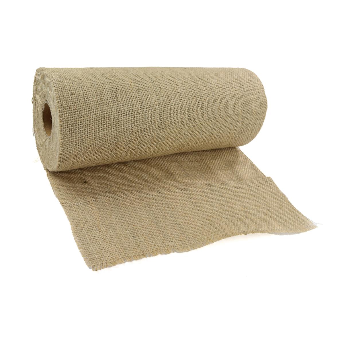 La Maison des Fleurs - 29cm Natural Hessian Roll - 10 Yards | HobbyMaker