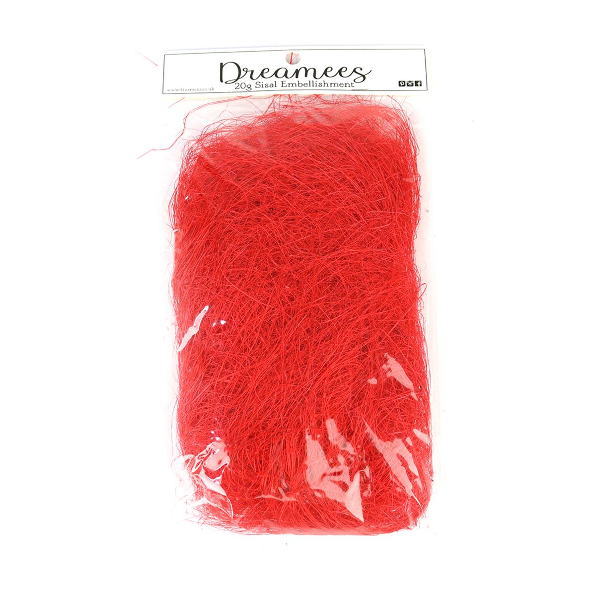 20g Red Sisal | HobbyMaker