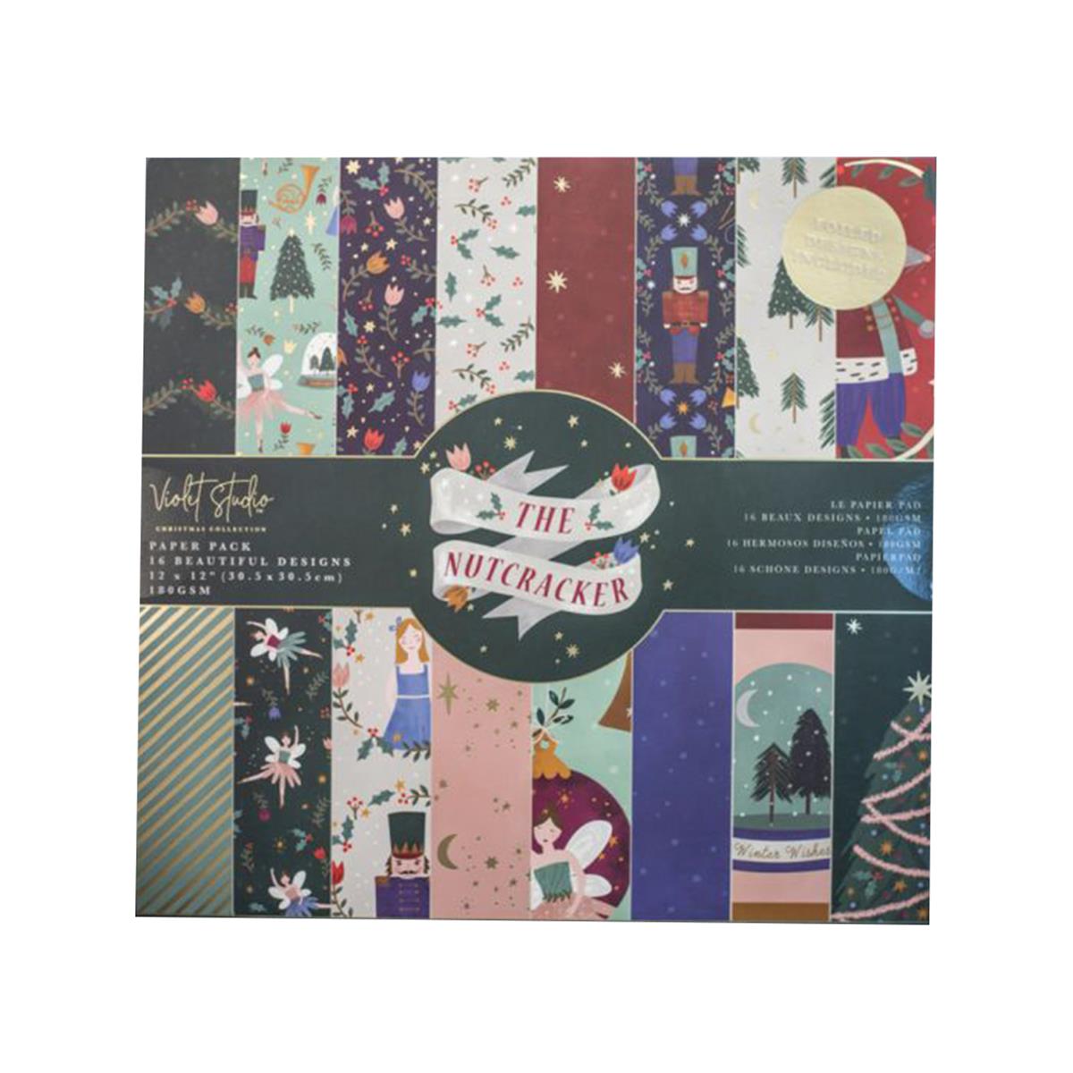 Violet Studios The Nutcracker - 12 x 12 Paper Pad | HobbyMaker