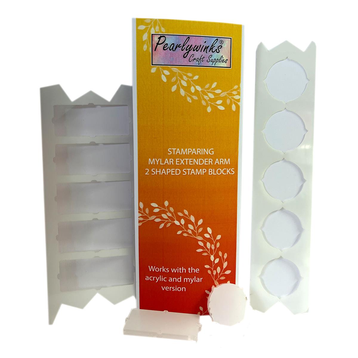 Mylar Stamparing Extender & 2 Stamping Blocks | HobbyMaker