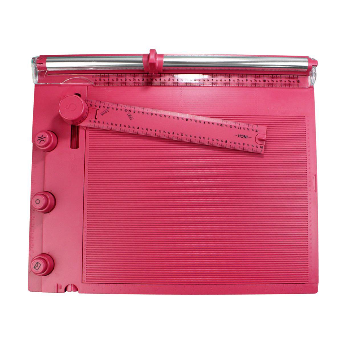 Sizzix Making Tool - Scoring Board & Trimmer - Royal Fuchsia | HobbyMaker