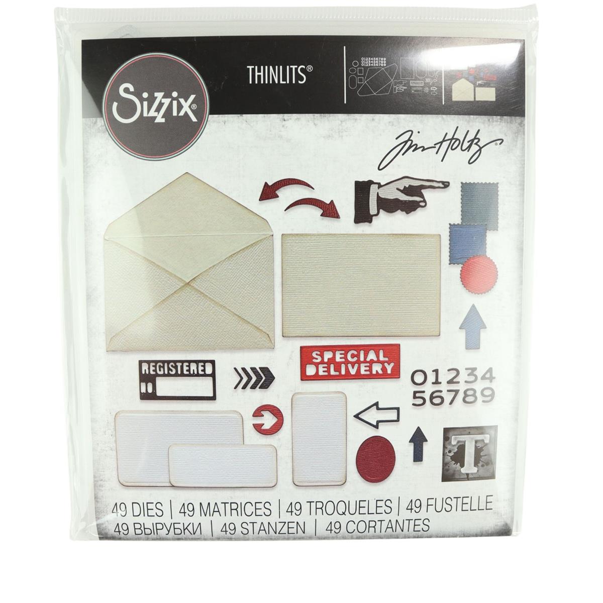 Sizzix® Thinlits® Die Set 49PK - Postale by Tim Holtz® Usually £25.99 | HobbyMaker