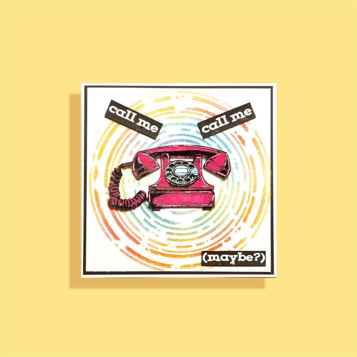 Visible Image - Call Me Maybe Stamp Set & Supernova Stencil £12.98 ...