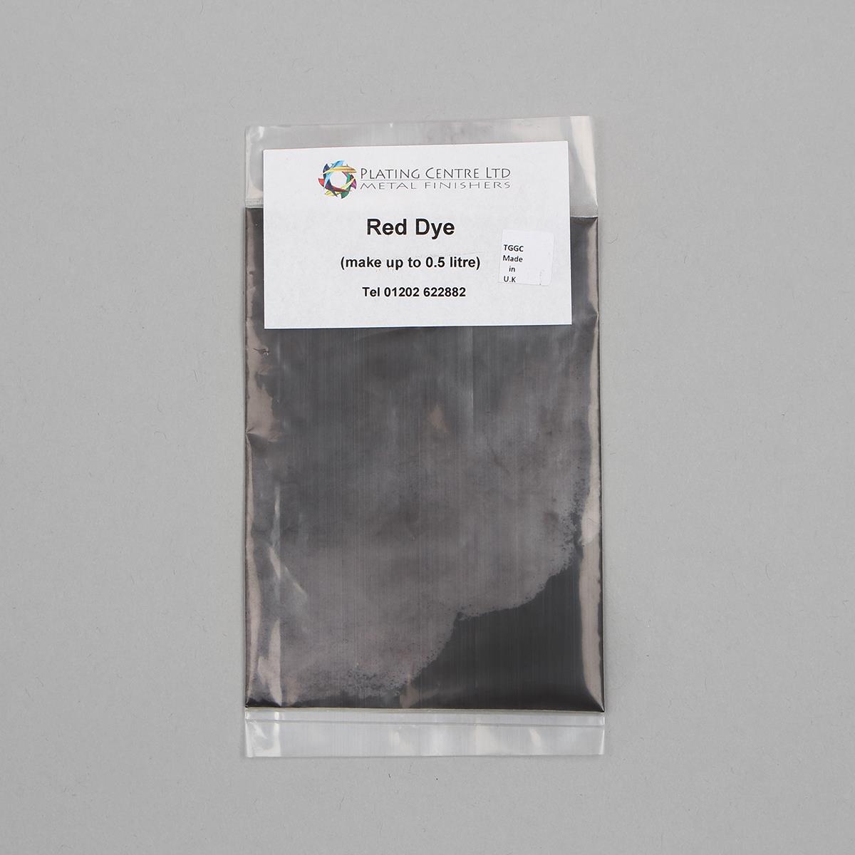 Deep Red Dye for Anodised Aluminium | JewelleryMaker