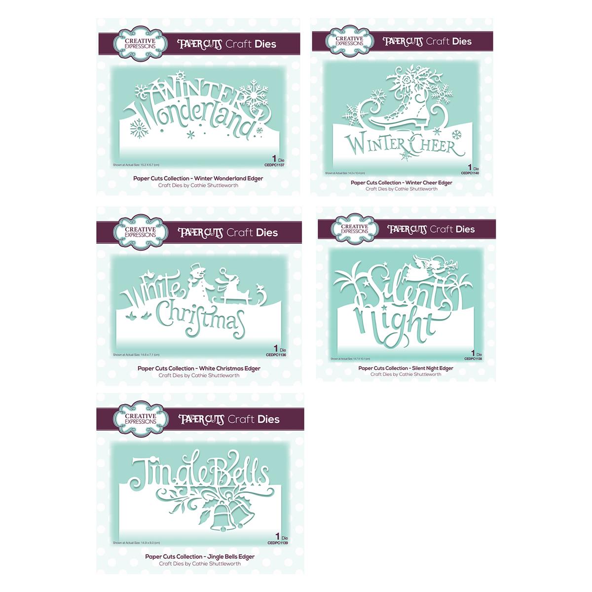 Creative Expressions Paper Cuts Festive Edgers Bundle 2 | HobbyMaker
