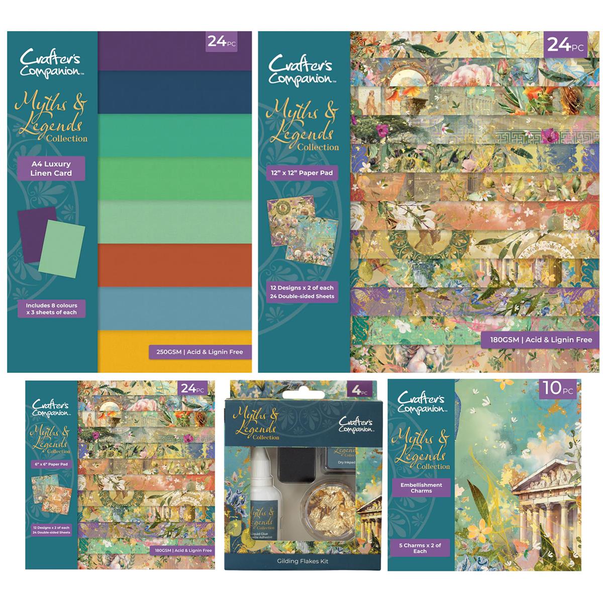 Myths & Legends Paper & Embellishments Collection | HobbyMaker