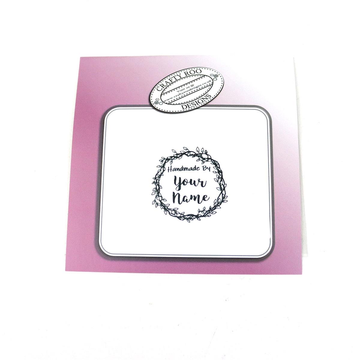 Crafty Roo Designs Vine Personalised Stamp | HobbyMaker