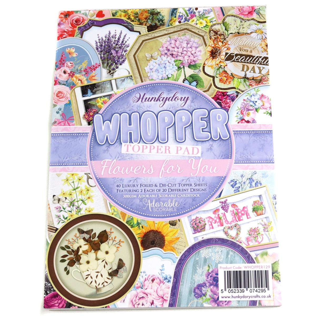 Whopper Topper Pad - Flowers for You | HobbyMaker