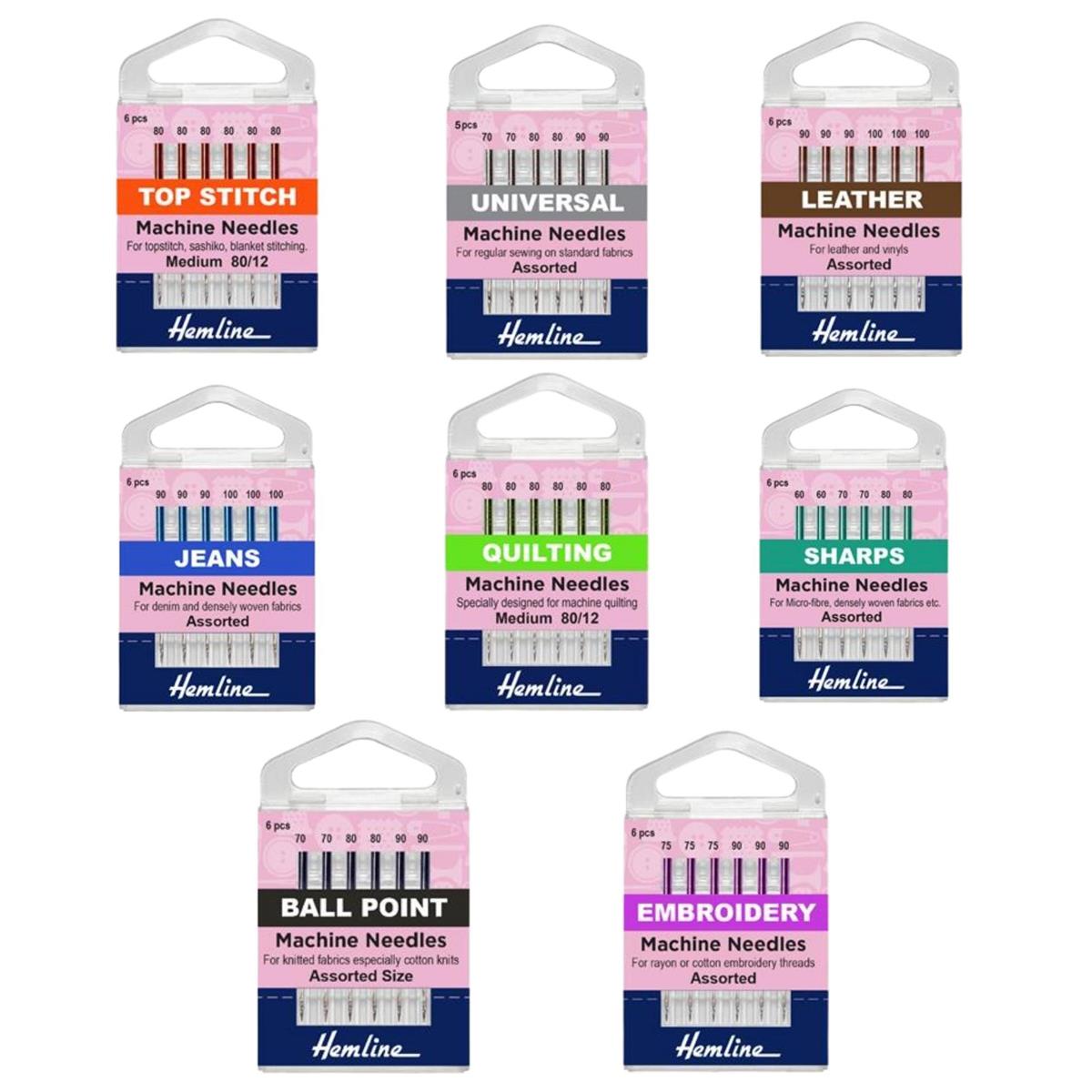 Sewing Machine Needles Bundle (8 packs) | SewingStreet