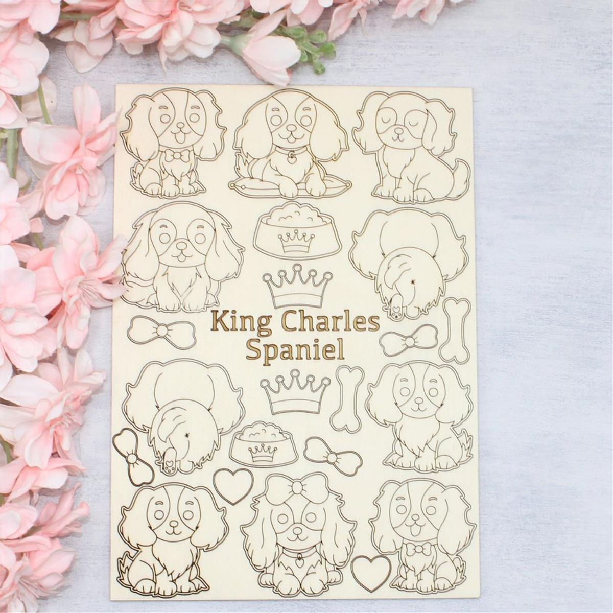 LMGifts - King Charles Spaniel Doggy Set | HobbyMaker