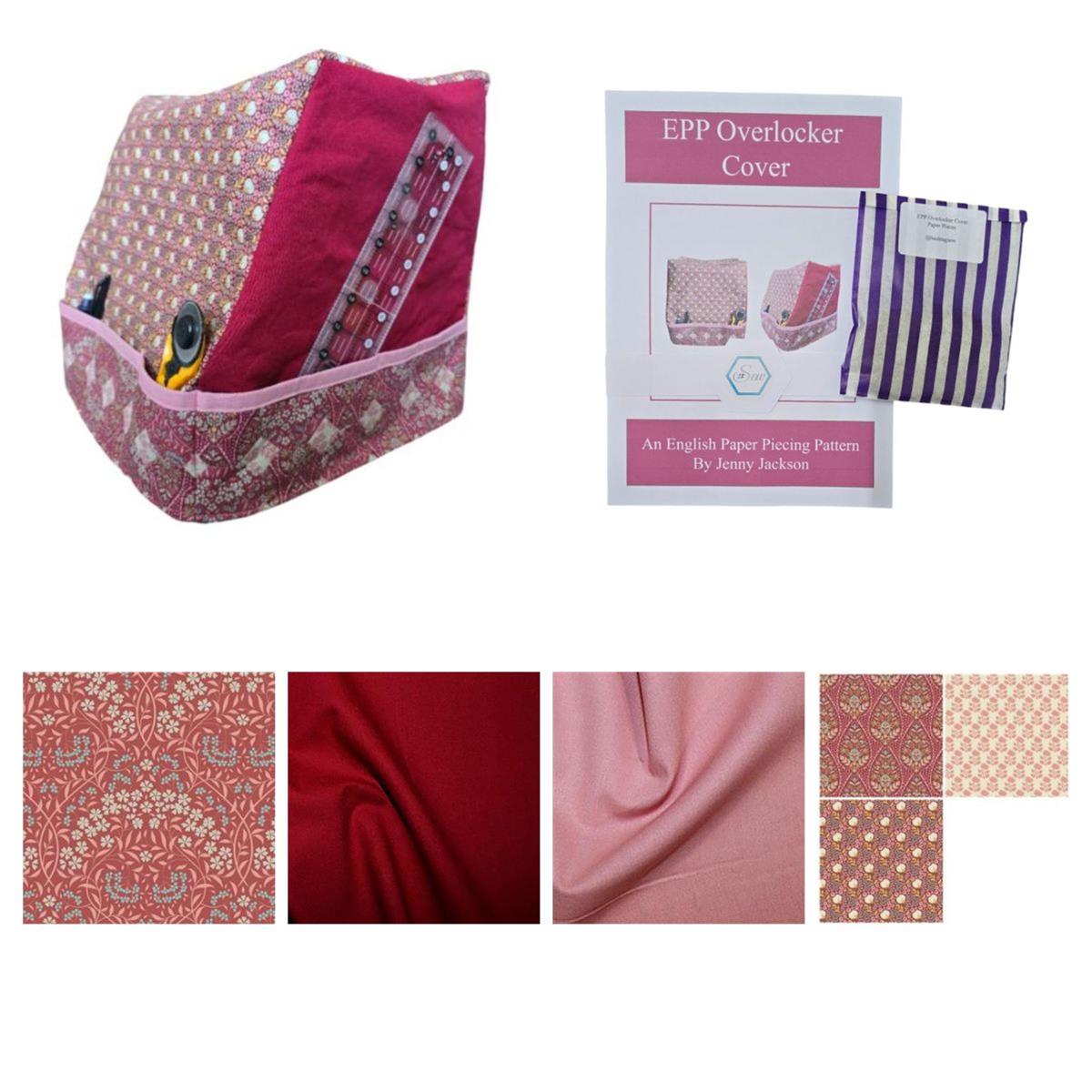 Jenny Jackson Tilda EPP Overlocker Cover Kit: Pattern & Pattern Pieces ...