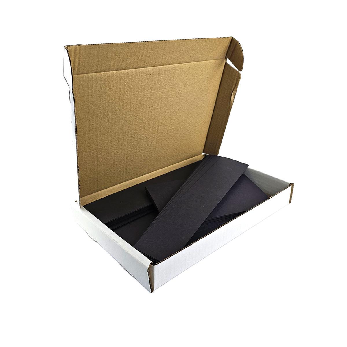 Black, Black, Black kilo card box - 1 kilo, Assorted size and card ...