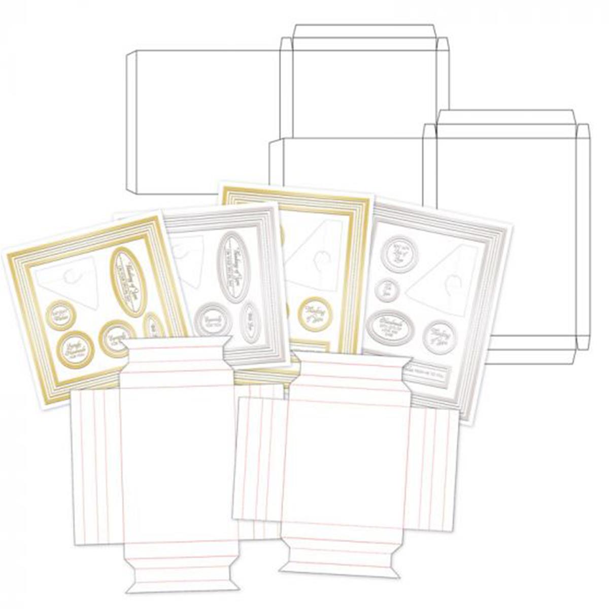 Deco-Large Box Frames & Handmade Card Boxes - Square & Rectangle ...