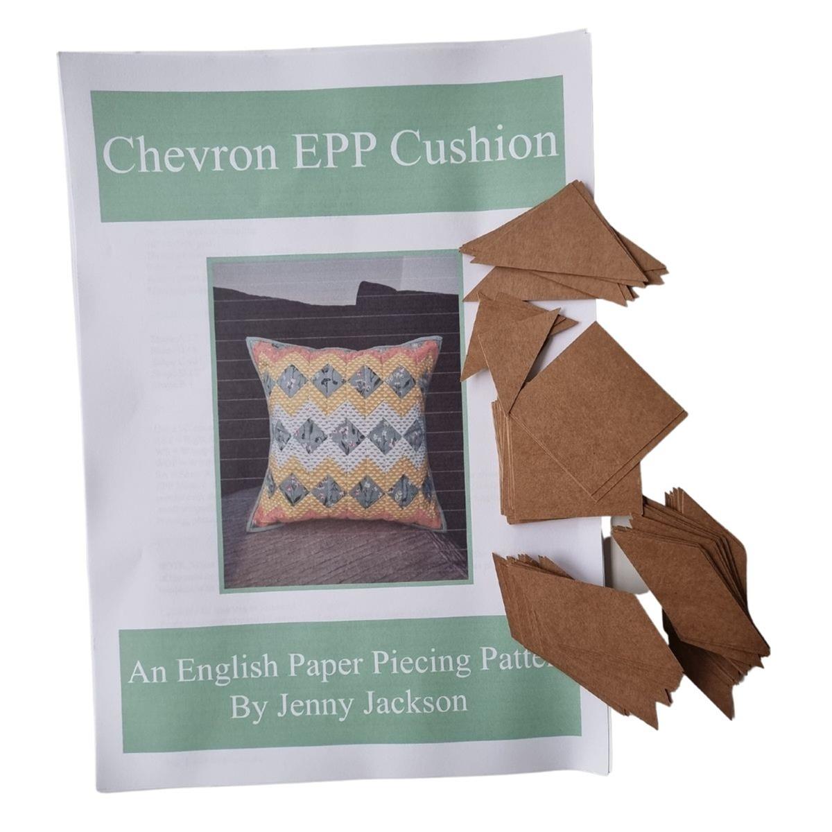 Jenny Jackson The EPP Chevron Cushion & Pattern Pieces | SewingStreet