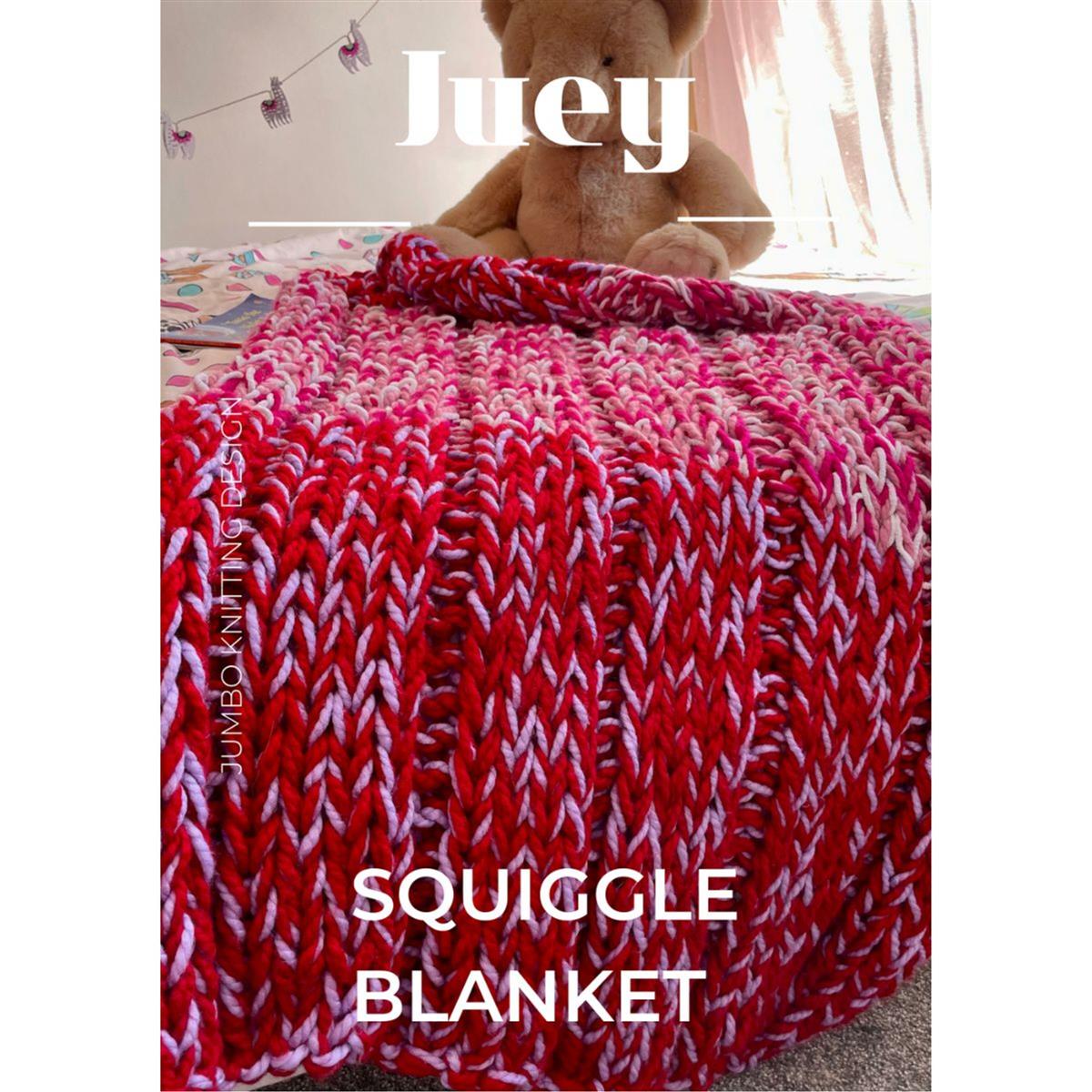 Juey Jumbo Squiggle Blanket Instructions | SewingStreet