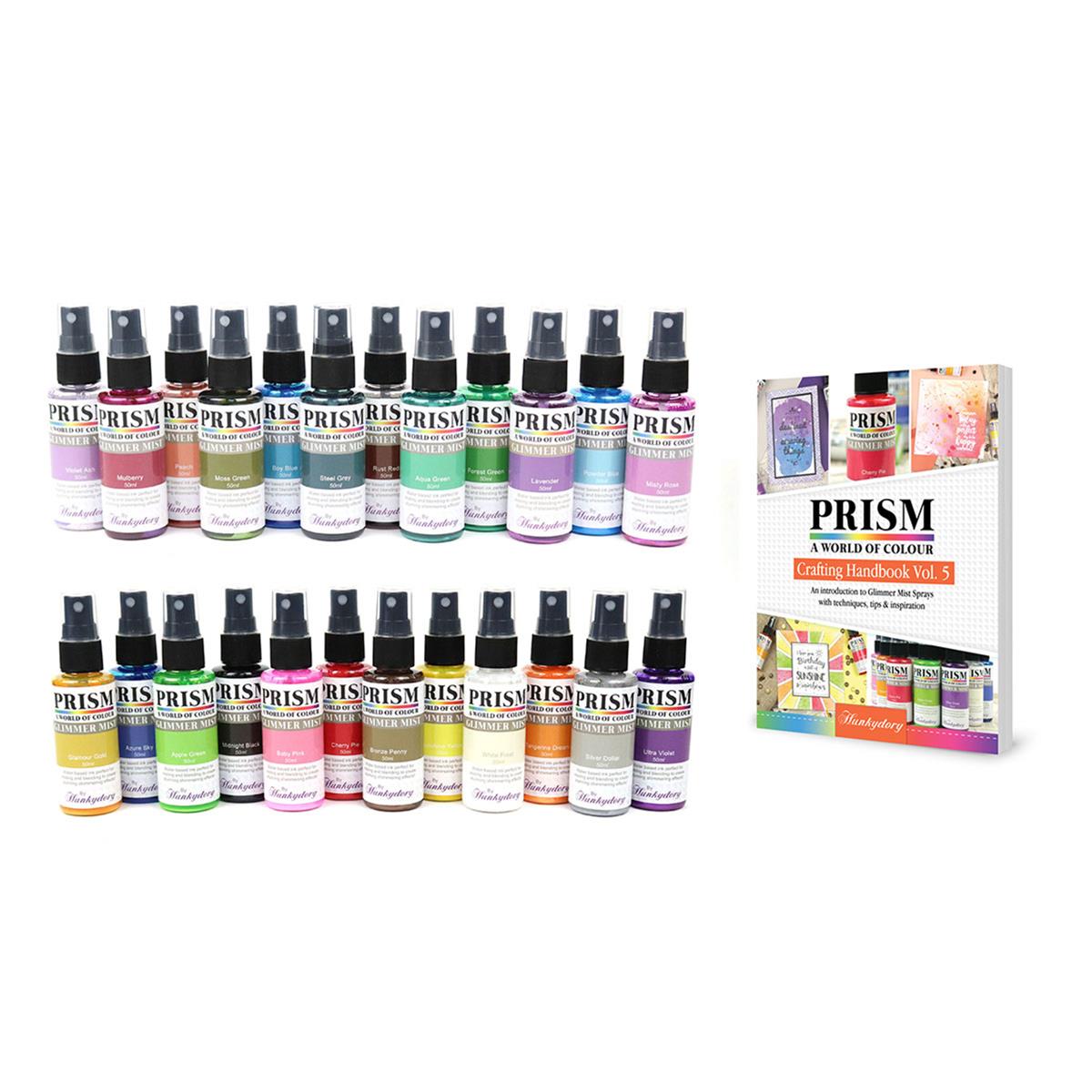 Hunkydory - Prism Glimmer Mist Ultimate Collection - 24 Glimmer Mists ...