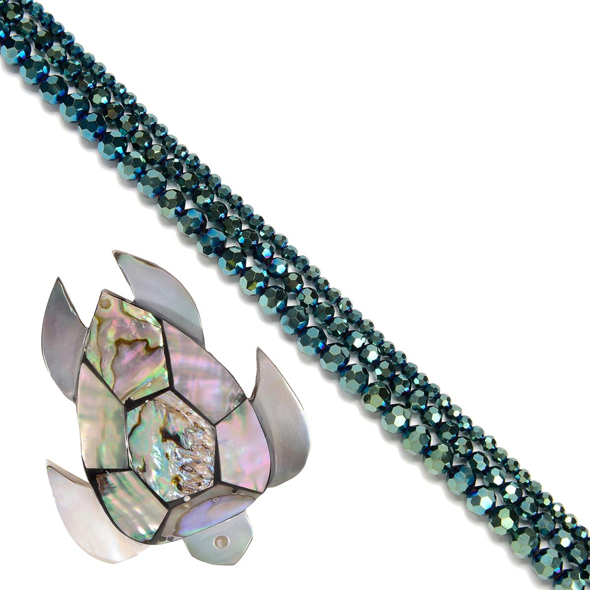 Mosaic Abalone & Shell Turtle Project With Instructions By Mark Smith ...