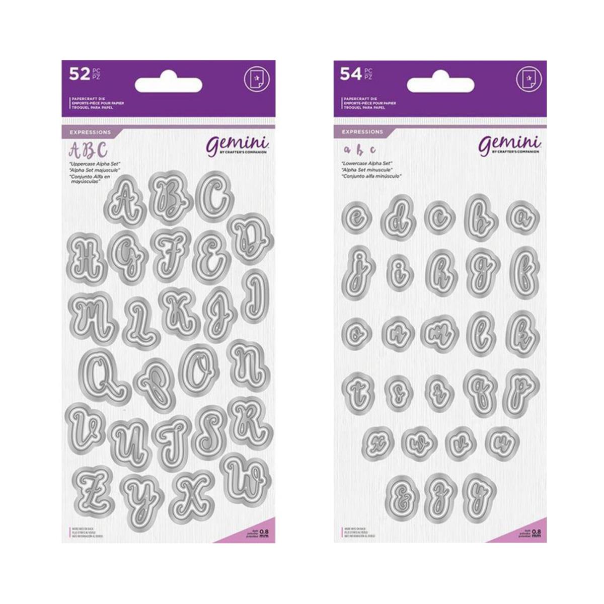 Gemini 106PC Alphabet Collection | HobbyMaker