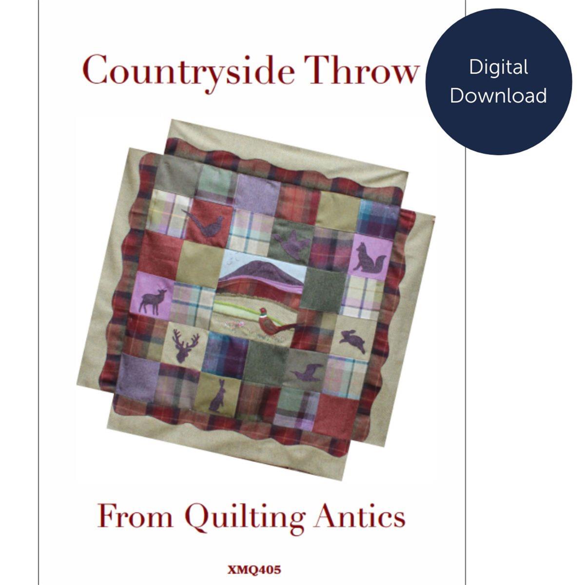 Quilting Antics Countryside Throw Instructions - Digital Download ...
