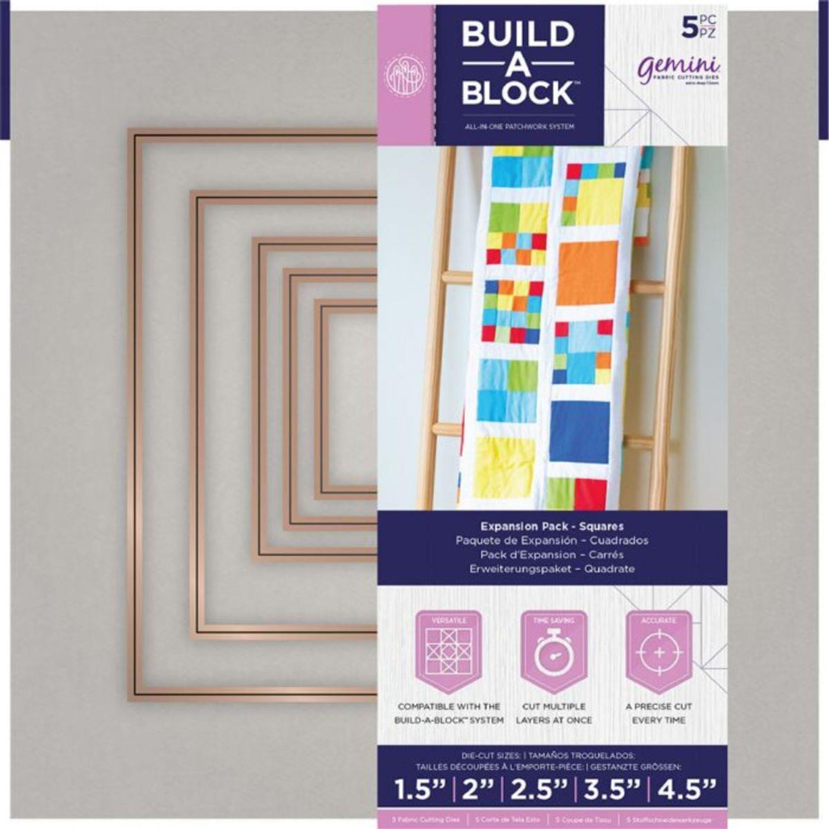 Gemini Build-A-Block Expansion Pack - Squares | SewingStreet