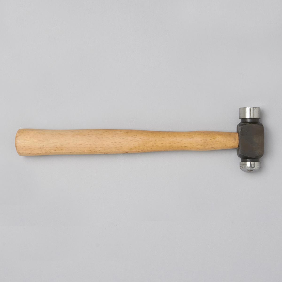 8oz Ball Pien Hammer with Beach Wood Handle | JewelleryMaker
