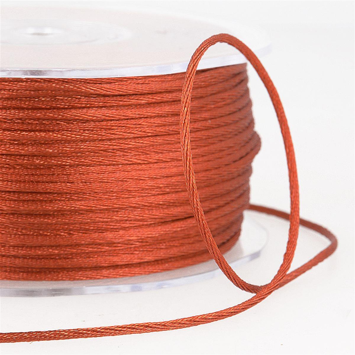 Trim Cord Rattail Rust 1m x 2mm Precut | SewingStreet