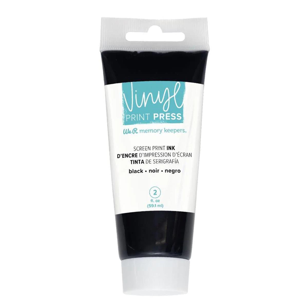 We R Makers - Vinyl Print Press Ink, Black 2oz | SewingStreet