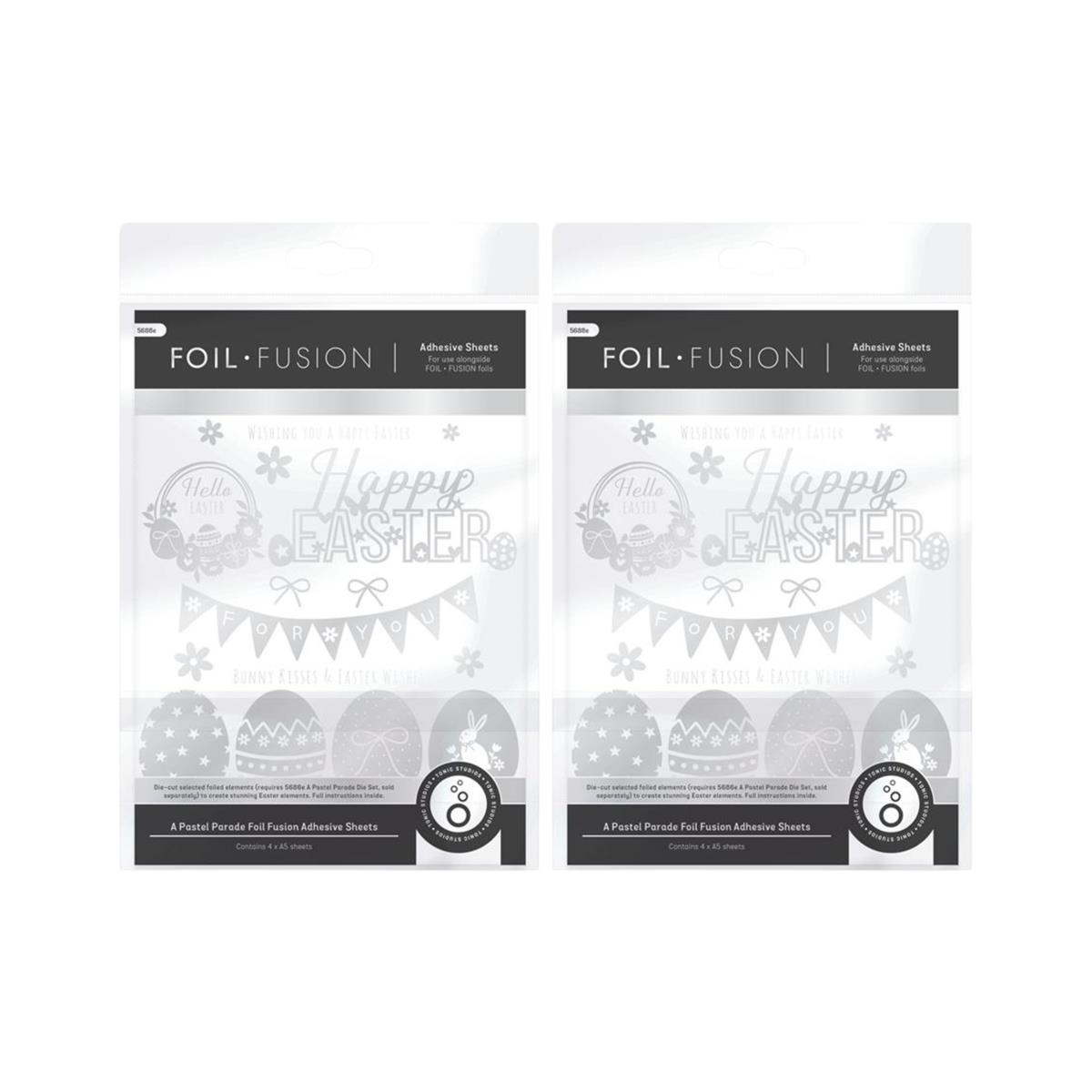 Tonic Studios- A Pastel Parade - 2 Pack Foil Fusion Sheets | HobbyMaker