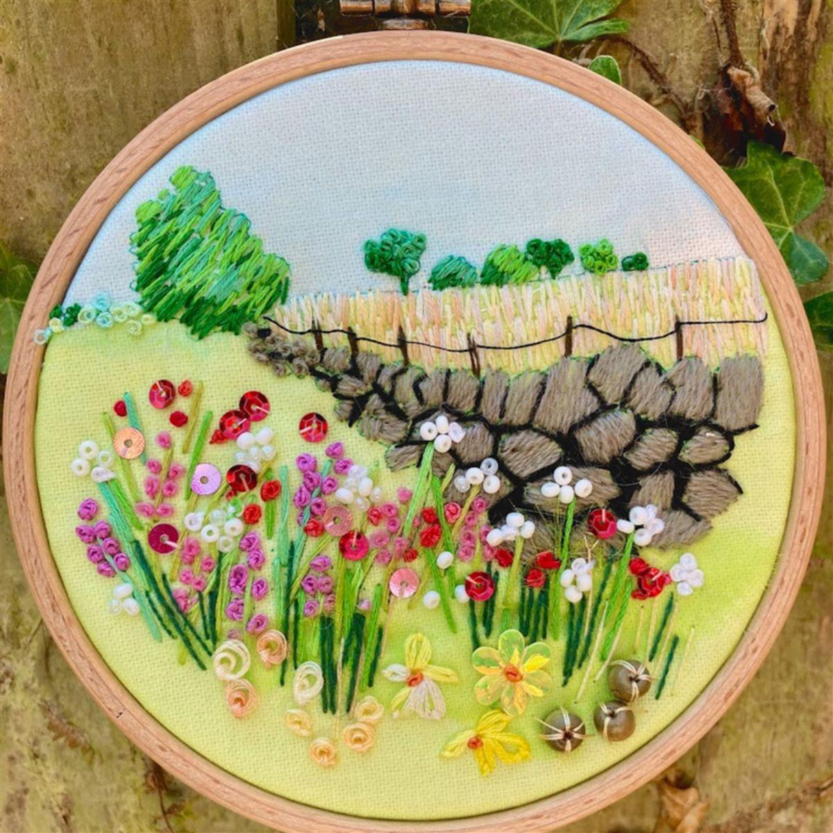 Rowandean Embroidery Drystone Wall Kit | SewingStreet