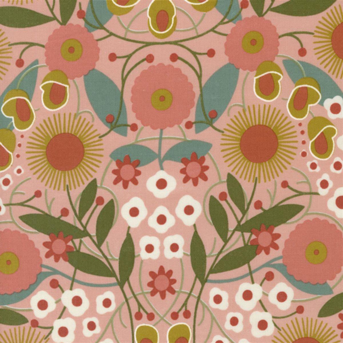 Moda Imaginary Flowers by Gingiber Collection Assorted Floral Blossom ...