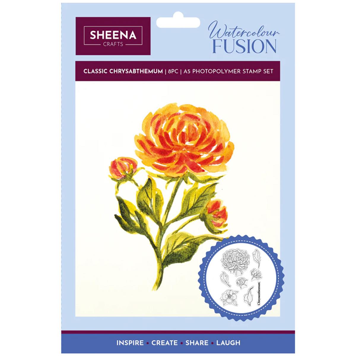 Sheena Douglass Watercolour Fusion Photopolymer Stamp - Classic ...