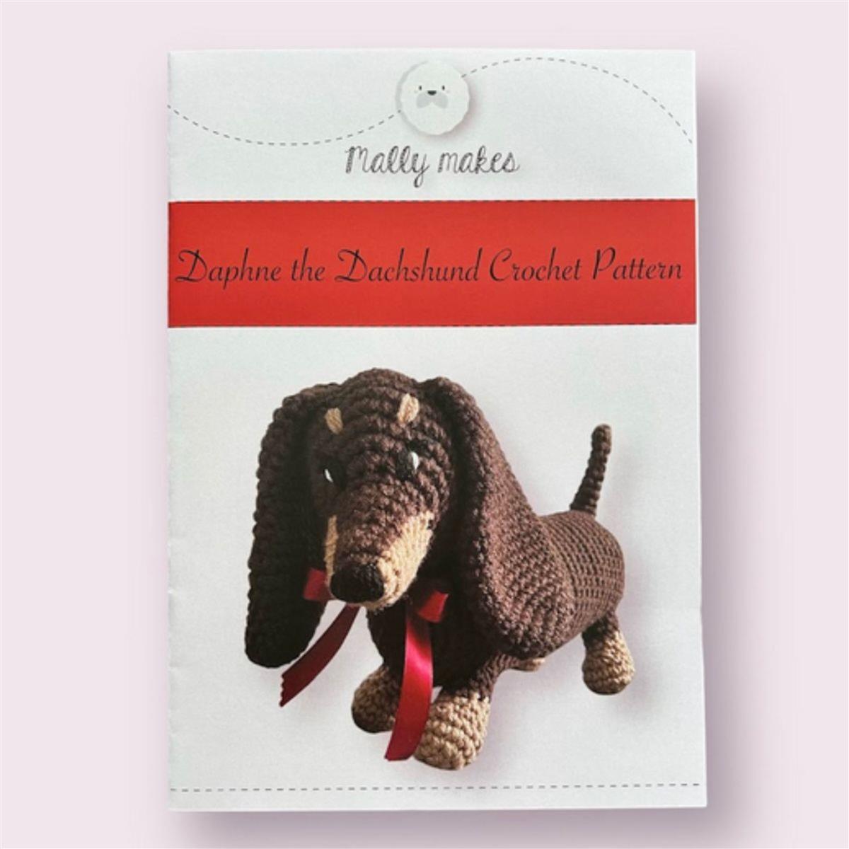 Mally Makes Daphne the Dachshund Crochet Pattern Booklet | SewingStreet