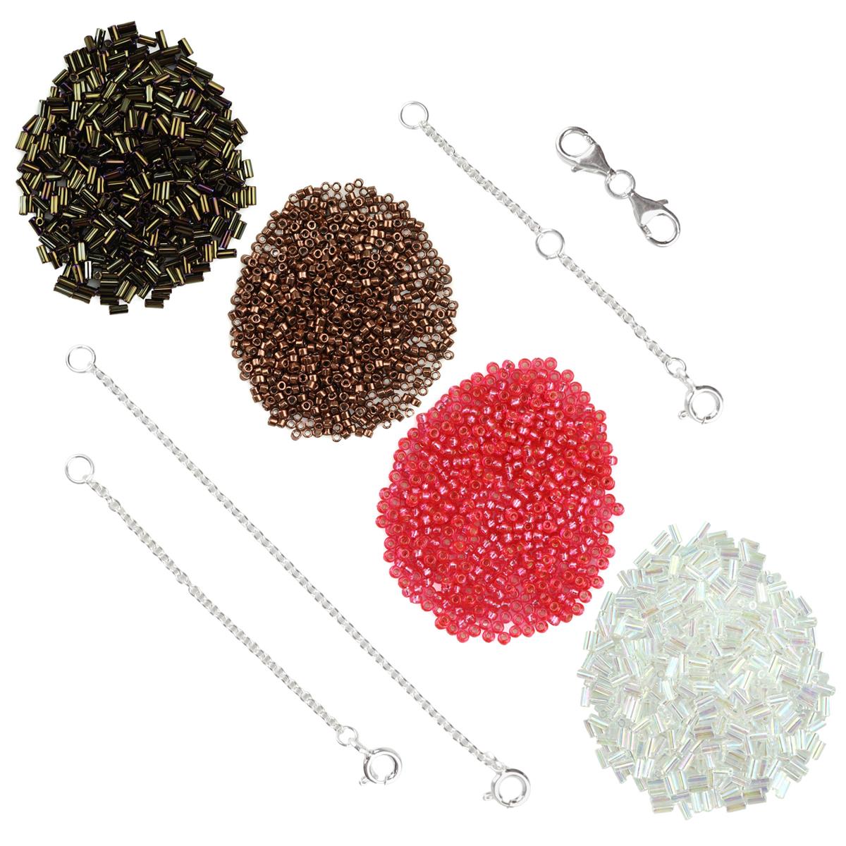 Bugle Bead & Seed Bead, Vintage Rose Project By Linda Brumwell ...