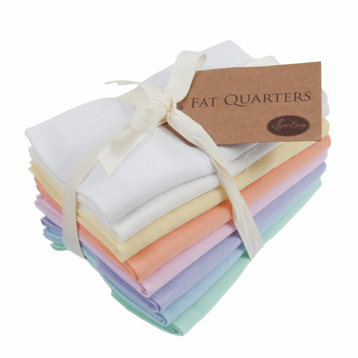 Pastel Fat Quarters Pack of 8 | JewelleryMaker