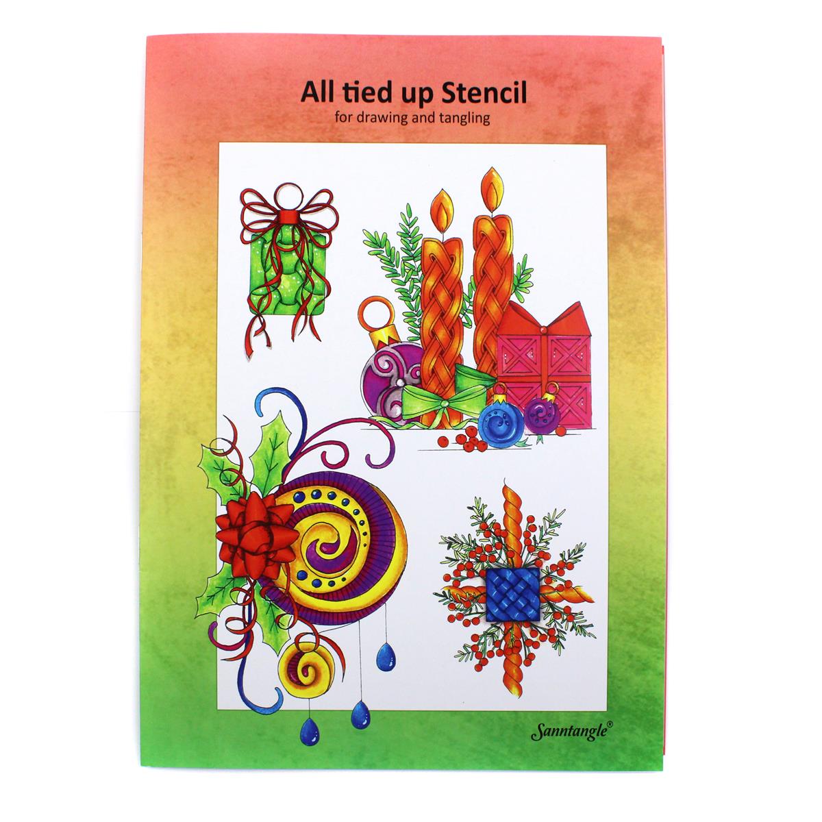 Sanntangle - All Tied Up Stencil and Instructions | HobbyMaker
