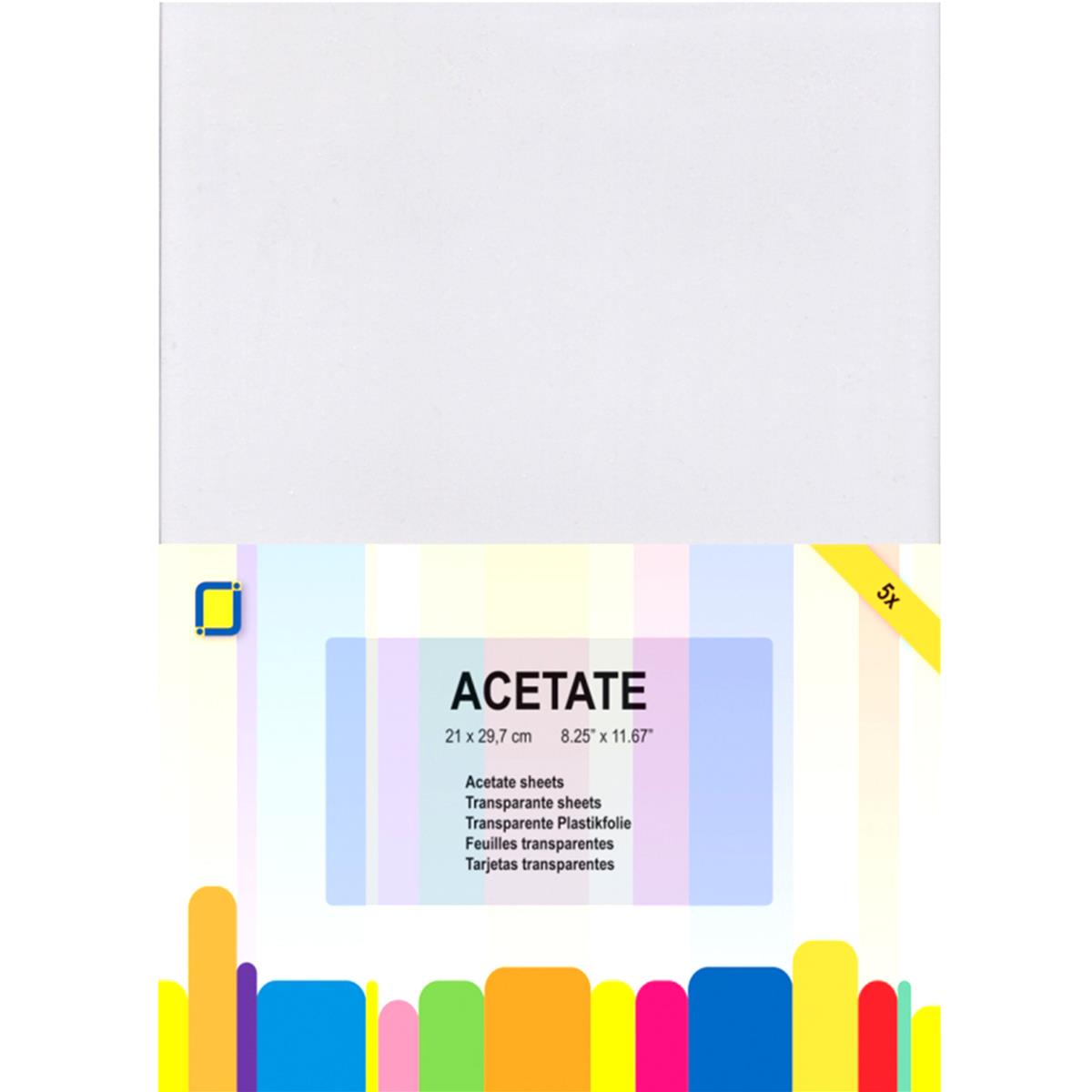 A4 Acetate Sheets x 5 pcs | HobbyMaker
