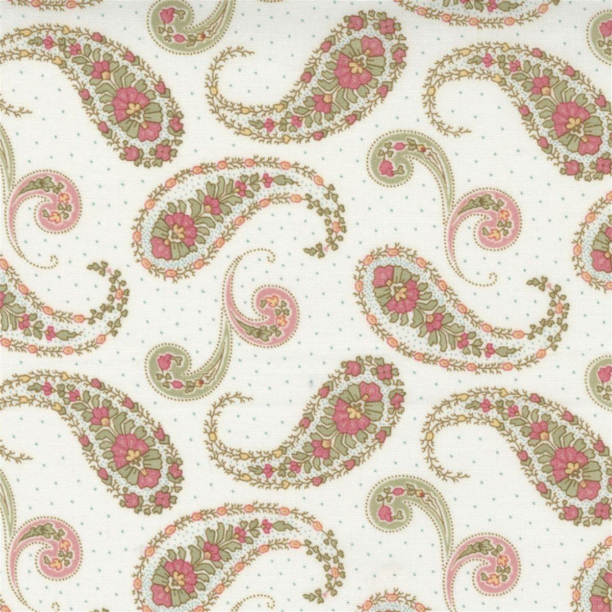 Moda Promenade Paisley Cloud Fabric 0.5m | SewingStreet