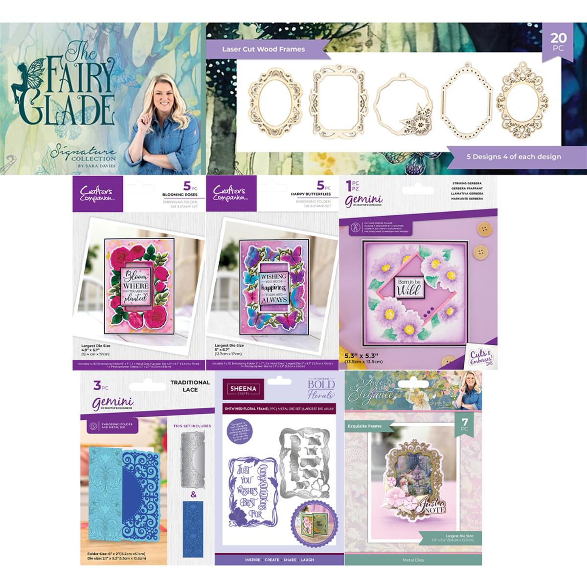 Crafter's Companion - Frame Selection - 48 Pack | HobbyMaker