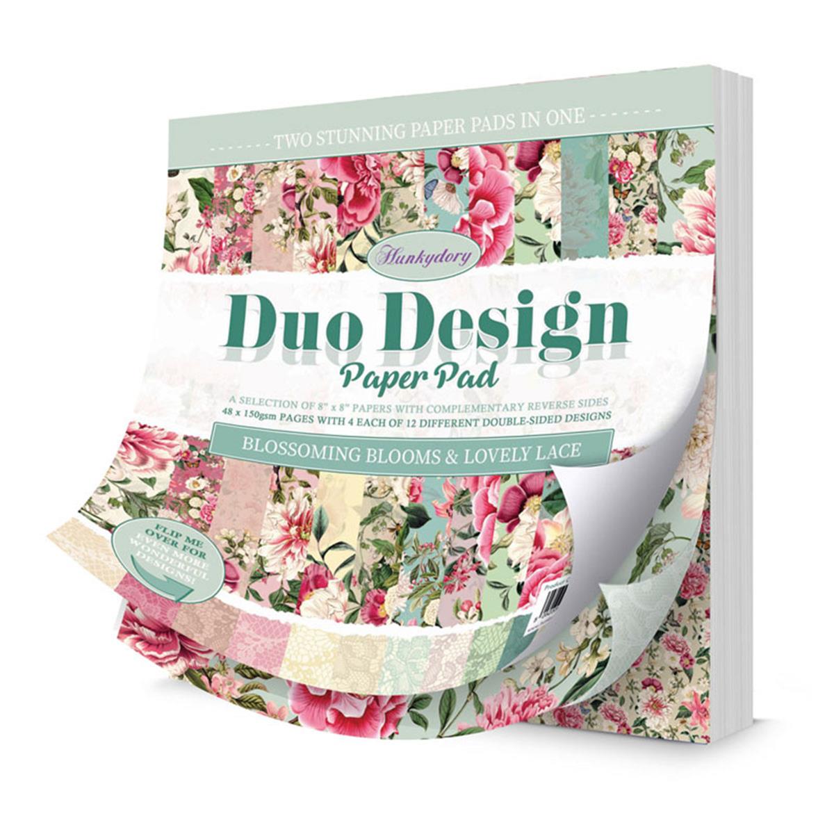 Duo Design Paper Pads - Blossoming Blooms & Lovely Lace | HobbyMaker