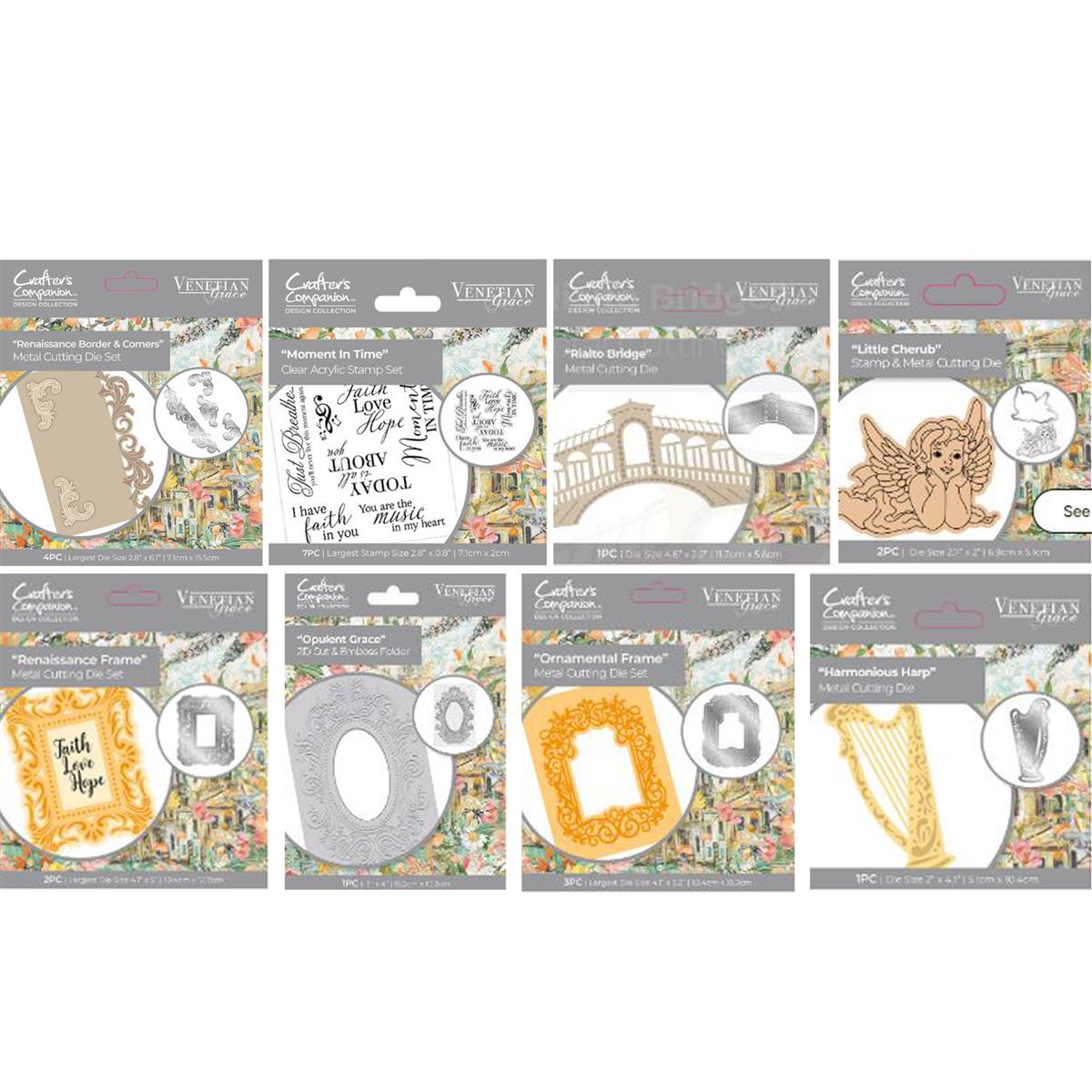 Crafter's Companion Venetian Grace Collection | HobbyMaker