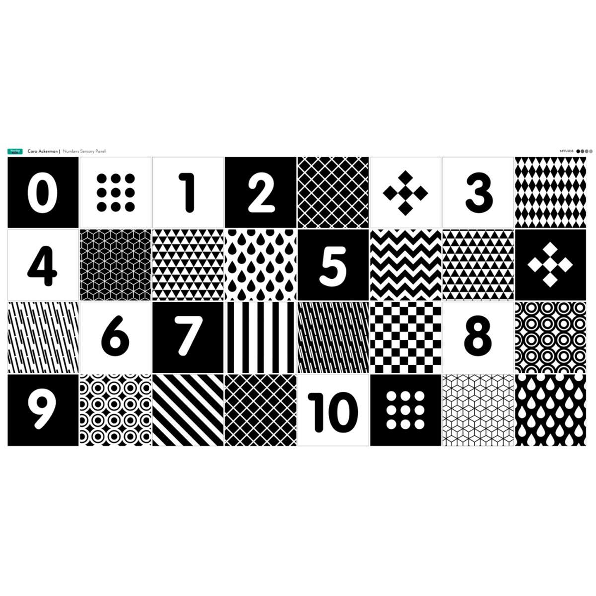 Cara Ackerman's Sensory Panels - Numbers | SewingStreet
